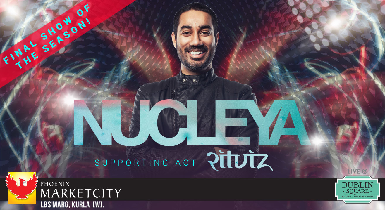 Book tickets to Nucleya Live, Mumbai