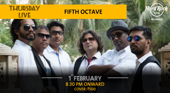 Book tickets to Fifth Octave - Thursday Live!
