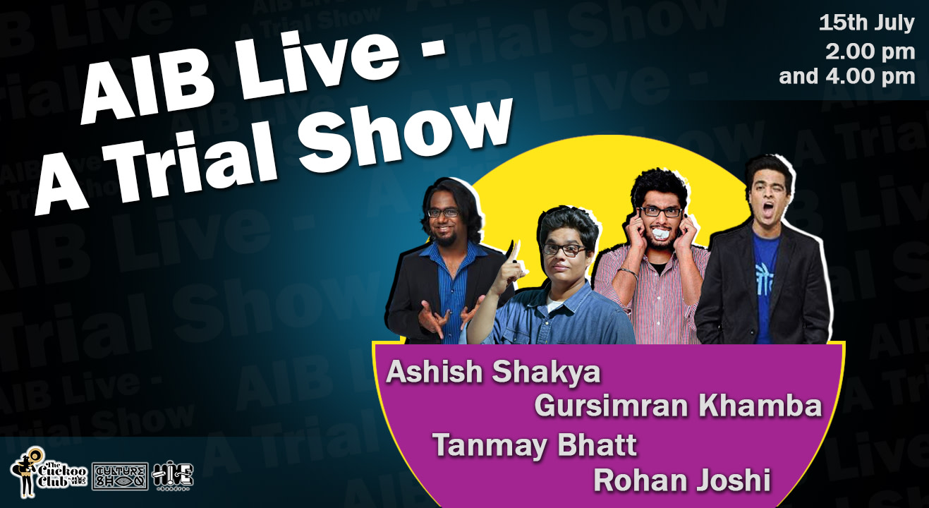 Book tickets to AIB LIVE - A Trial Show