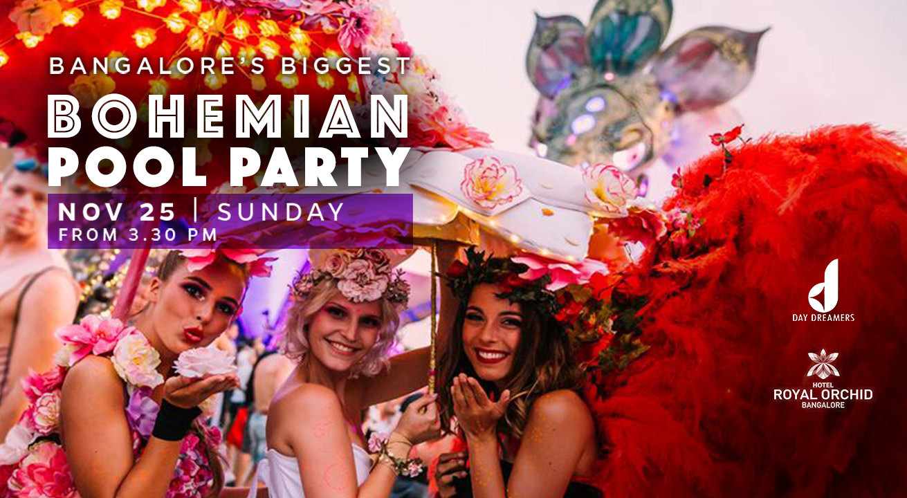 Bangalore's Biggest Bohemian Pool Party