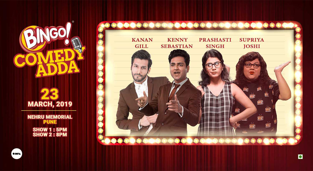Bingo Comedy Adda - Headliners, Pune