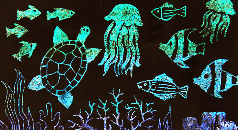 Scratch Art Painting workshop for Kids (Age Group - 3 to 12 Years)