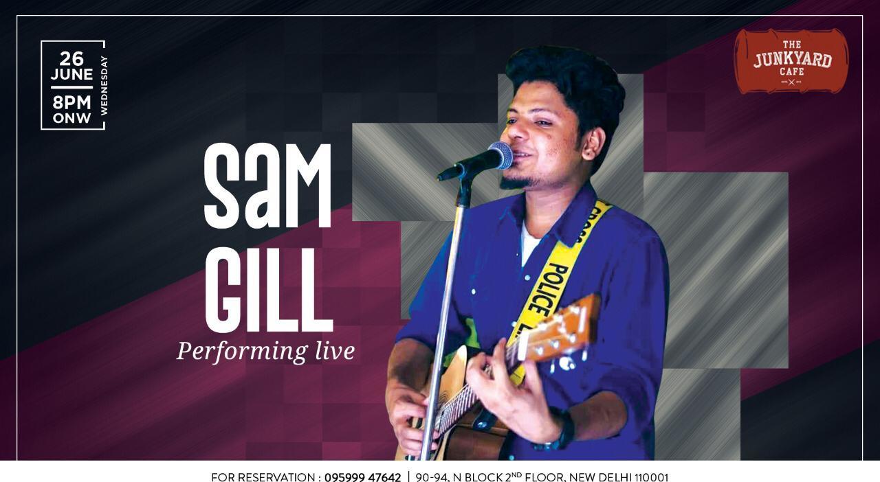 Sam Gill Performing Live