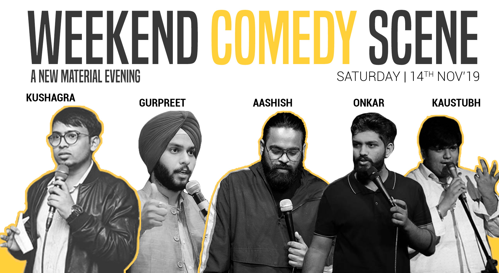 Weekend Comedy Scenes - A stand up comedy show