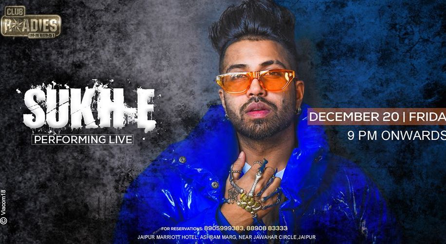 Sukh-e Performing Live at Club Roadies Jaipur