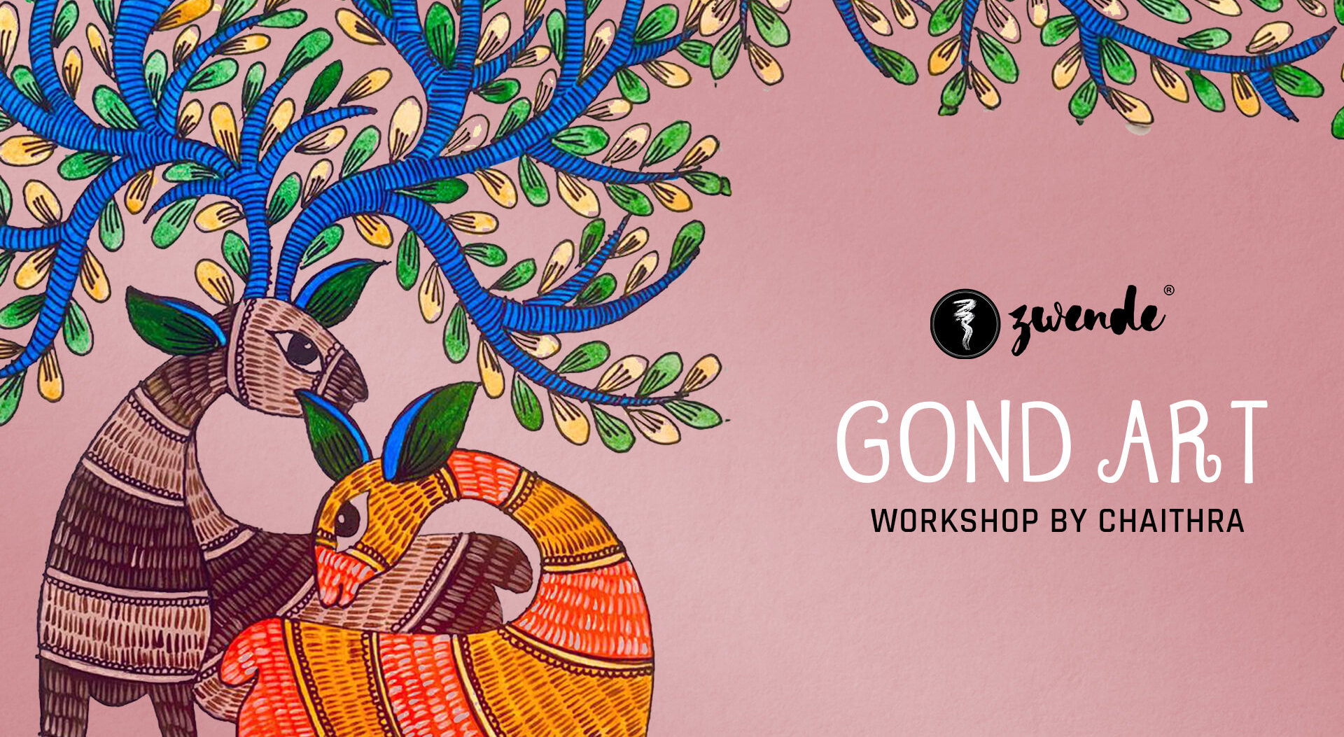 Gond Art Workshop by Chaithra