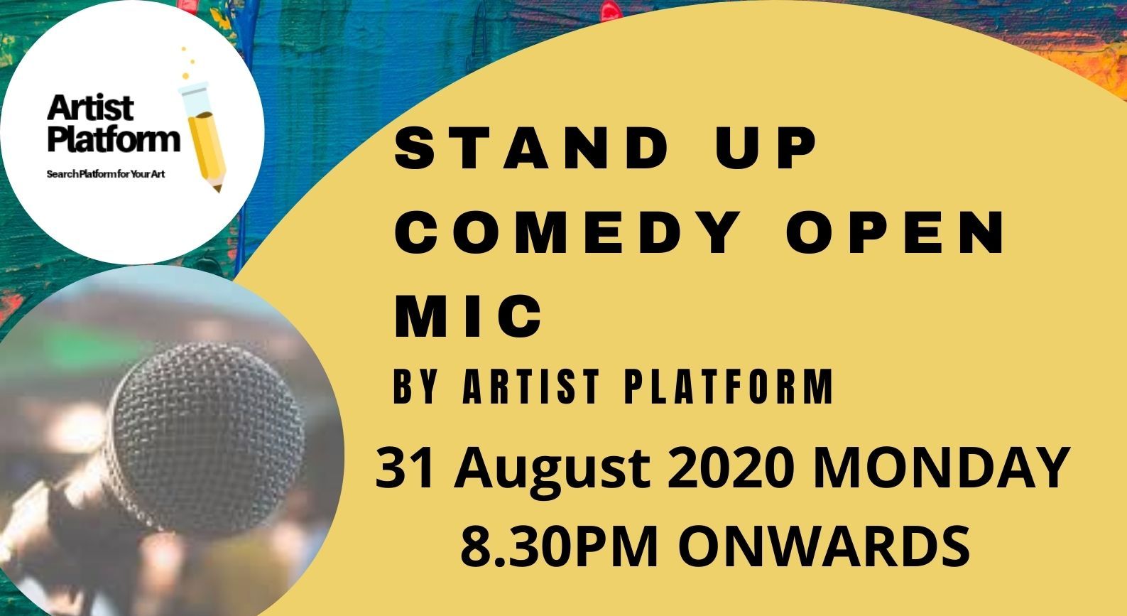 Stand Up Comedy Open Mic By Artist Platform