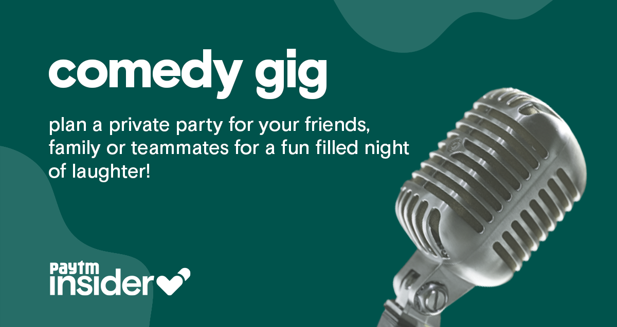Comedy Gig - Online Parties with Paytm Insider