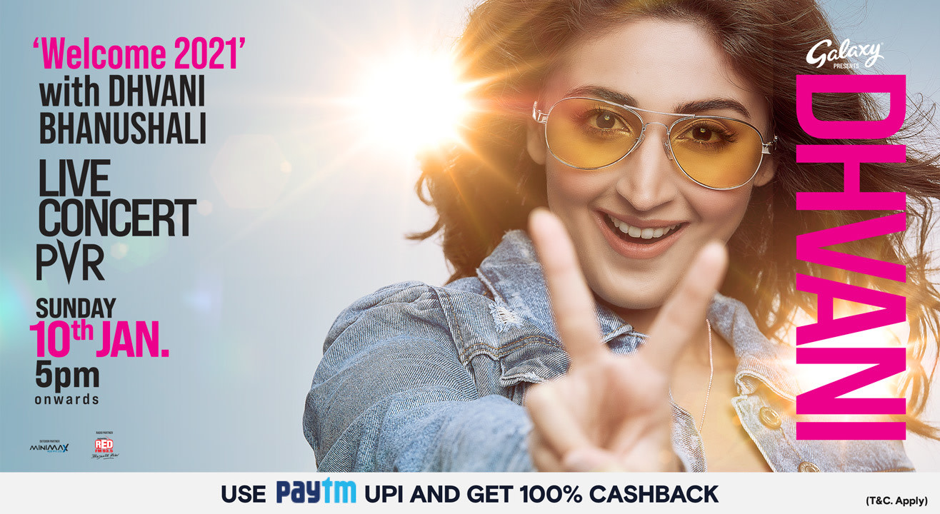 'Welcome 2021' Dhvani Bhanushali Concert at PVR Acropolis