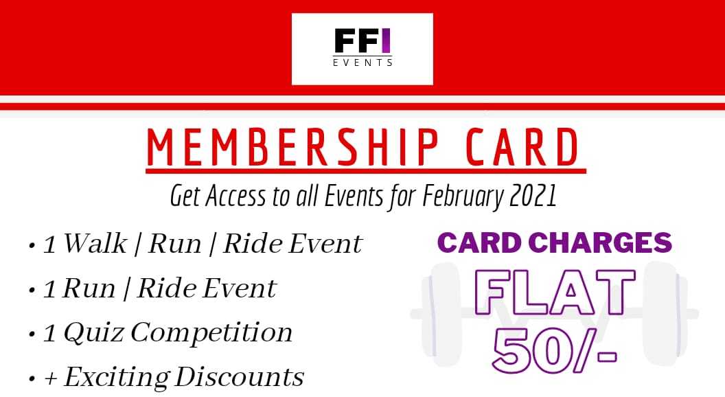 FFI - MEMBERSHIP CARD - FEBRUARY 2021