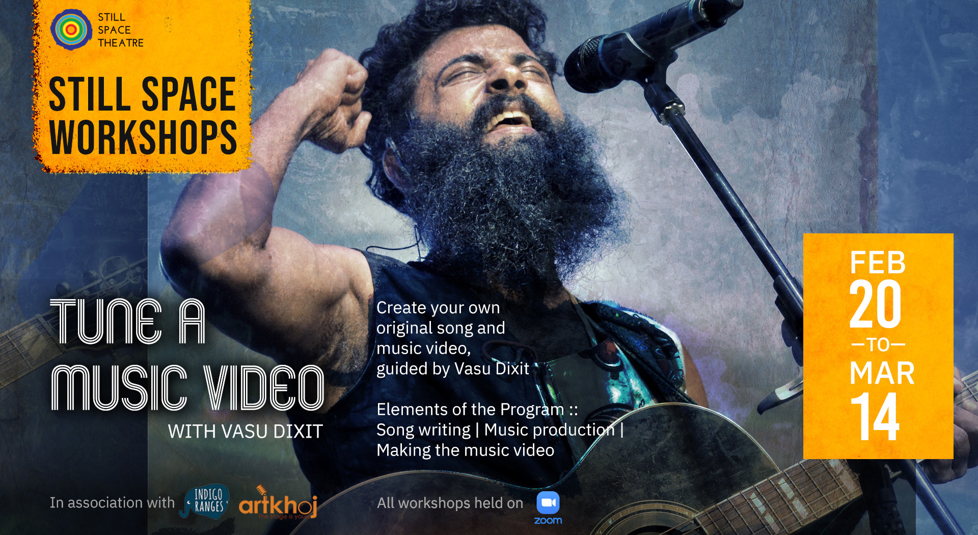 Tune a Music Video: Online Workshop by Vasu Dixit