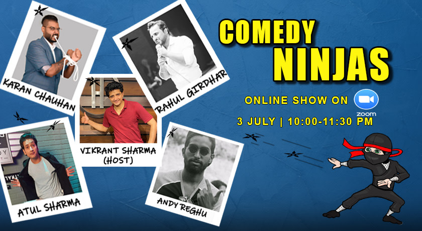 Comedy Ninjas A curated stand up comedy show