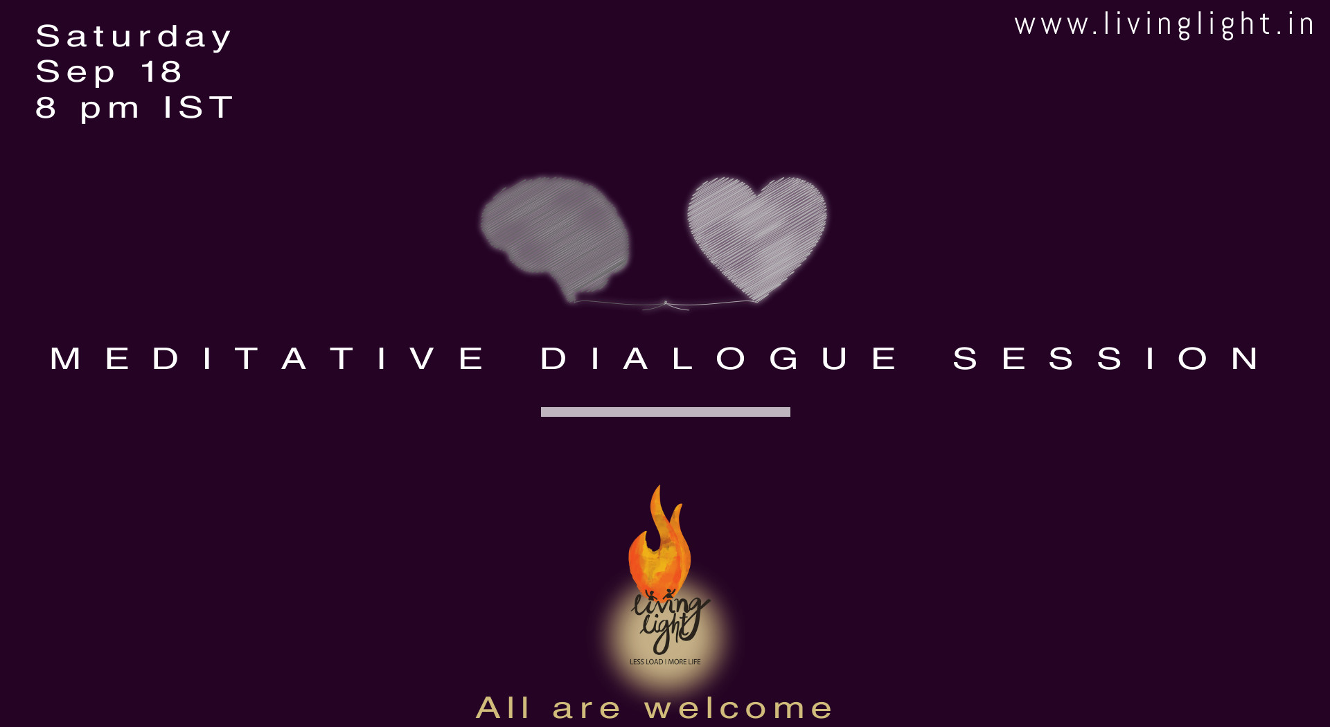 Meditative dialogue session