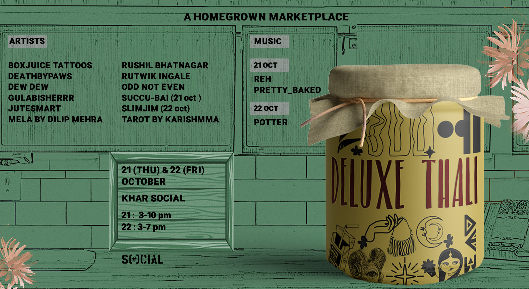 Deluxe Thali : A Homegrown Marketplace