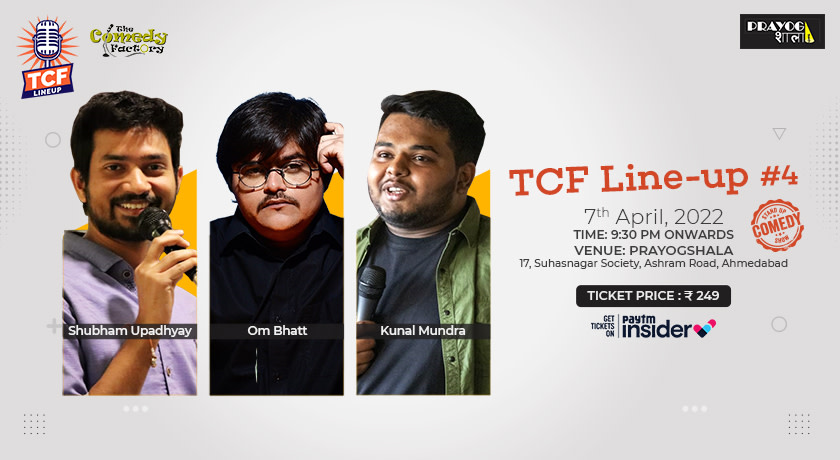 TCF LINE UP #4 ft. Om Bhatt, Shubham Upadhyay & Kunal Mundra