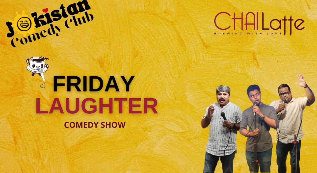 THE FRIDAY LAUGHTER SHOW by JCC