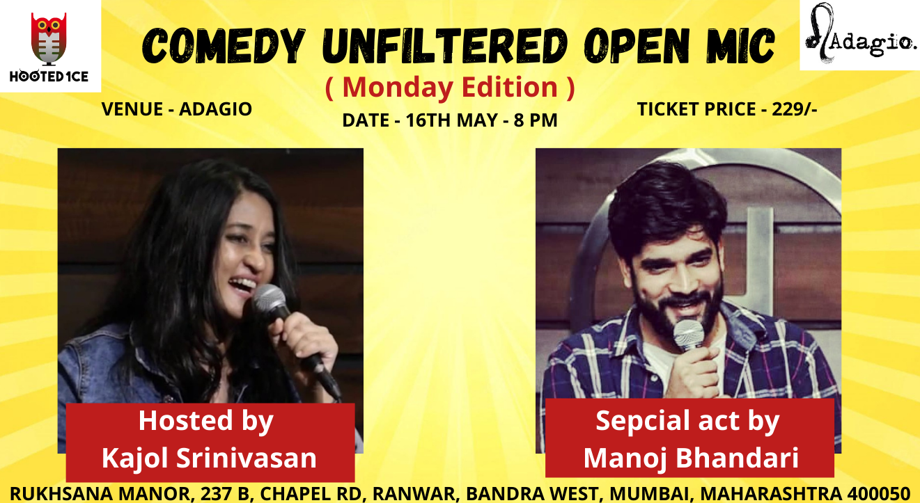 Comedy Unfiltered Open Mic ft. Manoj Bhandari