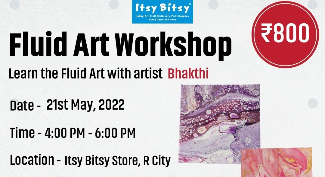 Fluid art workshop