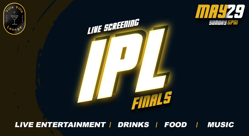 IPL Final Live Screening