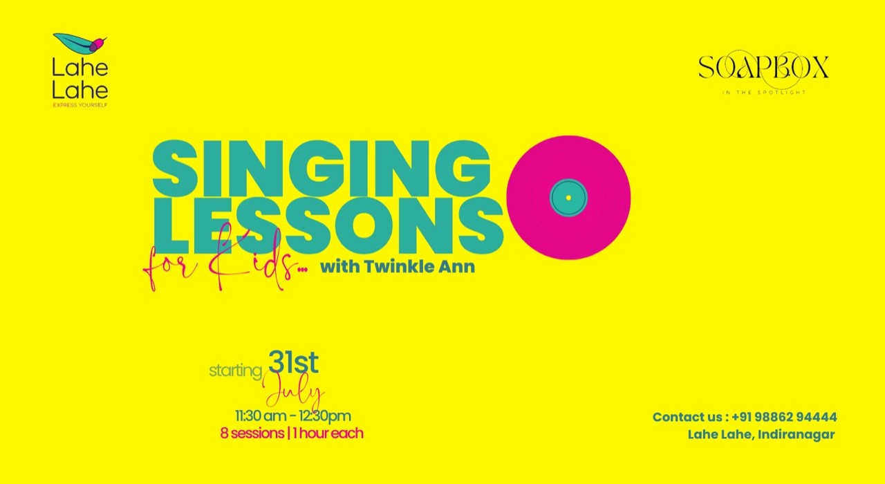 Singing lesson for kids