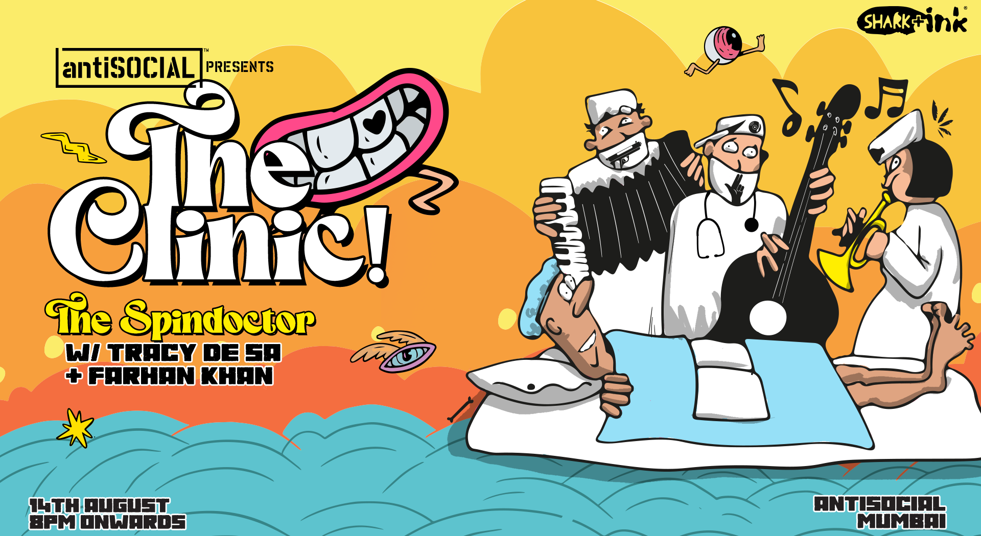 The Clinic by Spindoctor + Tracy Desa + Farhan Khan | antiSOCIAL Mumbai