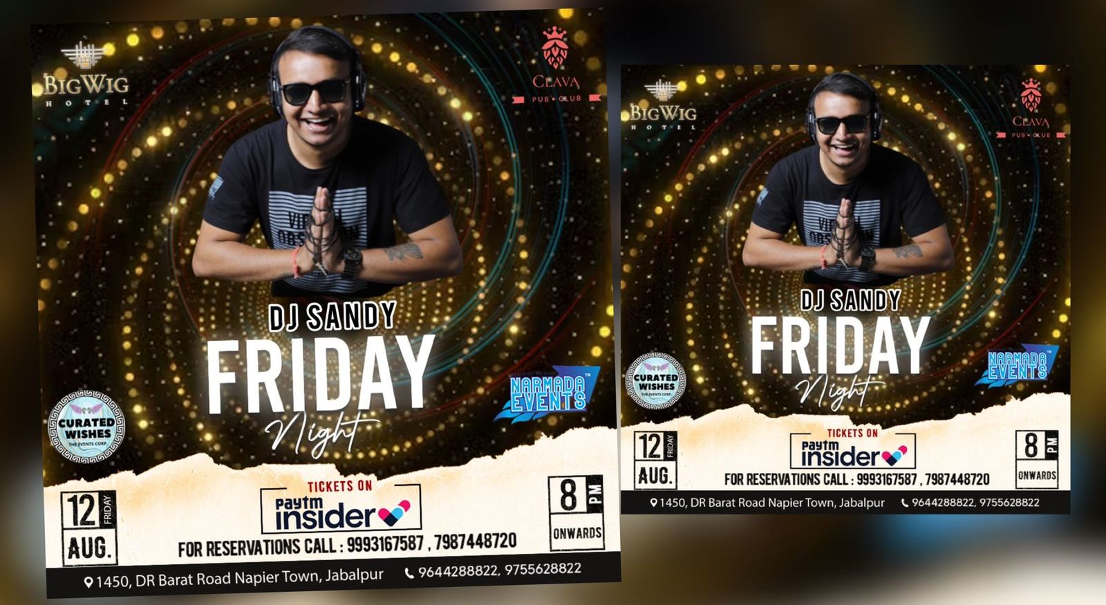 FRIDAY NIGHT WITH DJ SANDY LIVE AT CLAVA CLUB