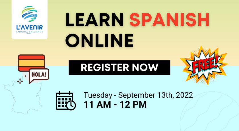 LEARN SPANISH ONLINE - FREE DEMO