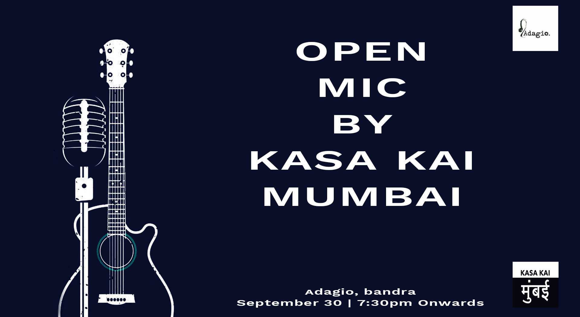 Open mic by Kasa Kai Mumbai - 30th September