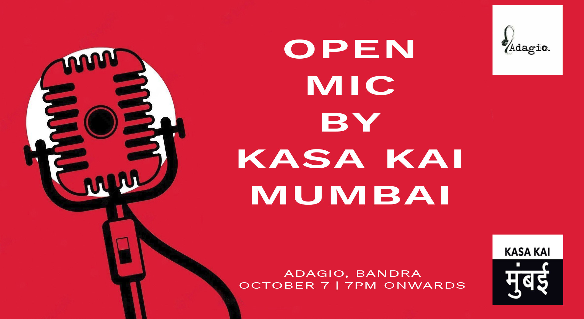 Open Mics By Kasa Kai Mumbai 7th October