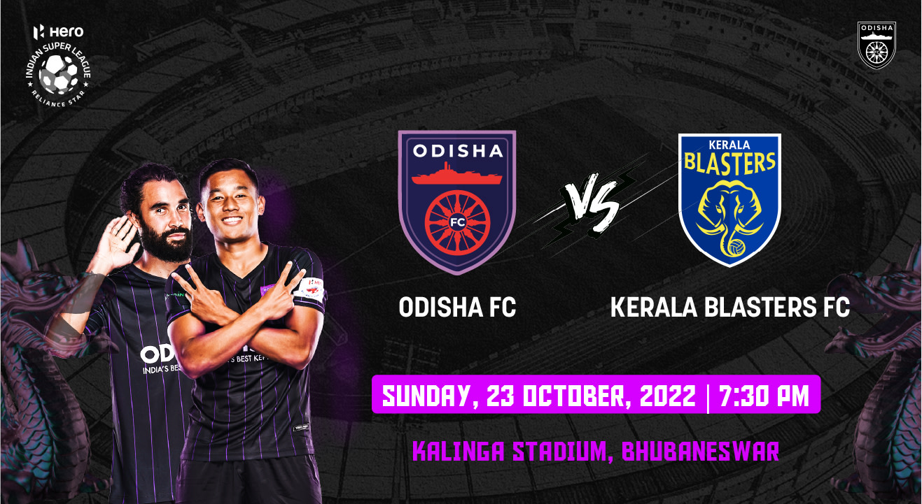 Hero Indian Super League 2022-23: Odisha FC vs Kerala Blasters FC ... Hero Indian Super League 2022-23: Odisha FC vs Kerala Blasters FC ...