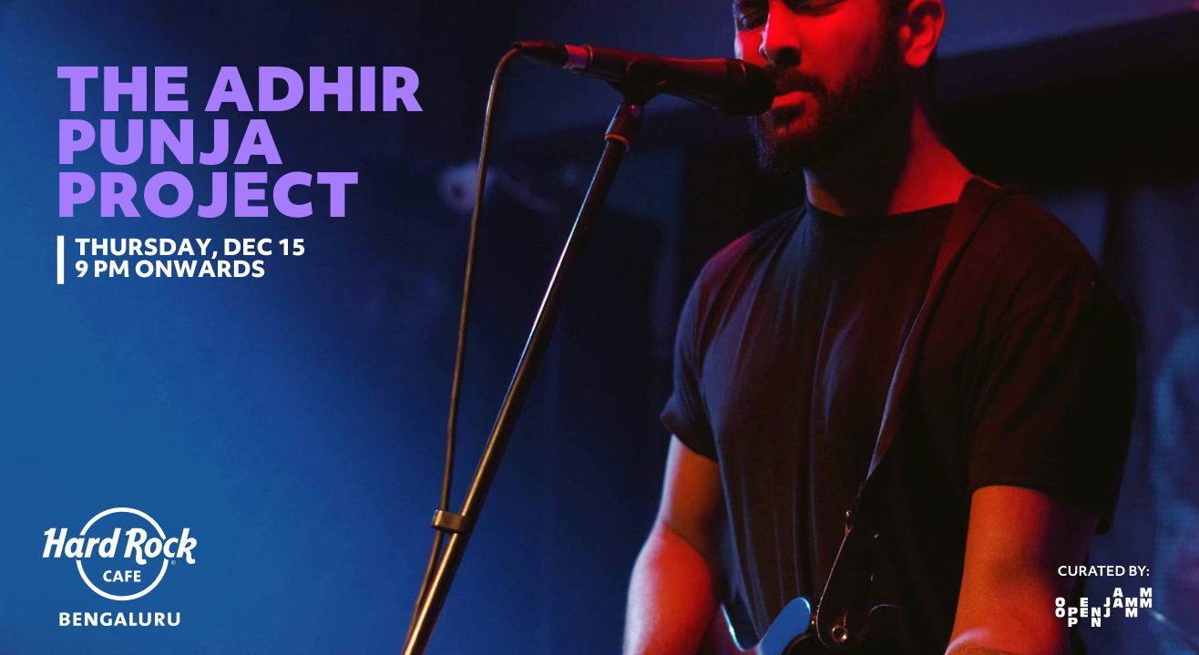 The Adhir Punja Project Live