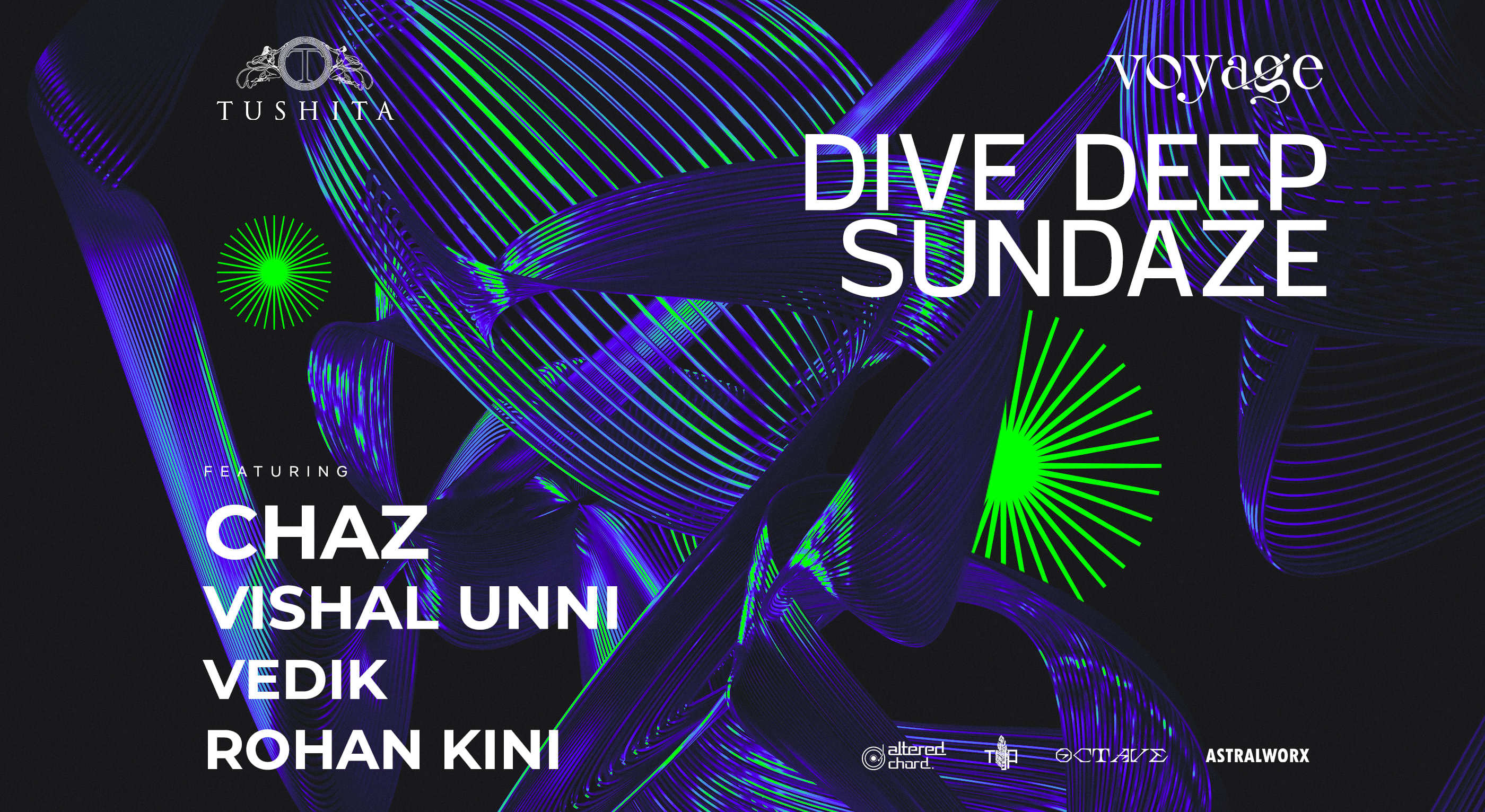 Dive Deep Sundaze Ft Chaz Vishal Unni Vedik Rohan Kini