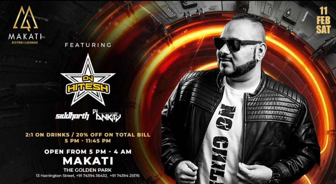 DJ HITESH at MAKATI KOLKATA