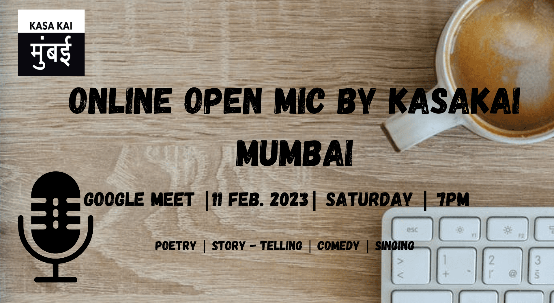 Online Open mic by Kasa Kai Mumbai