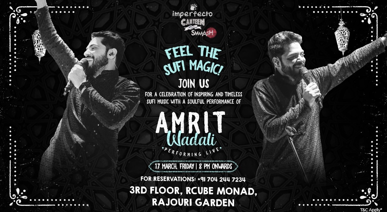 FEEL THE SUFI MAGIC @ SMAAASH DELHI