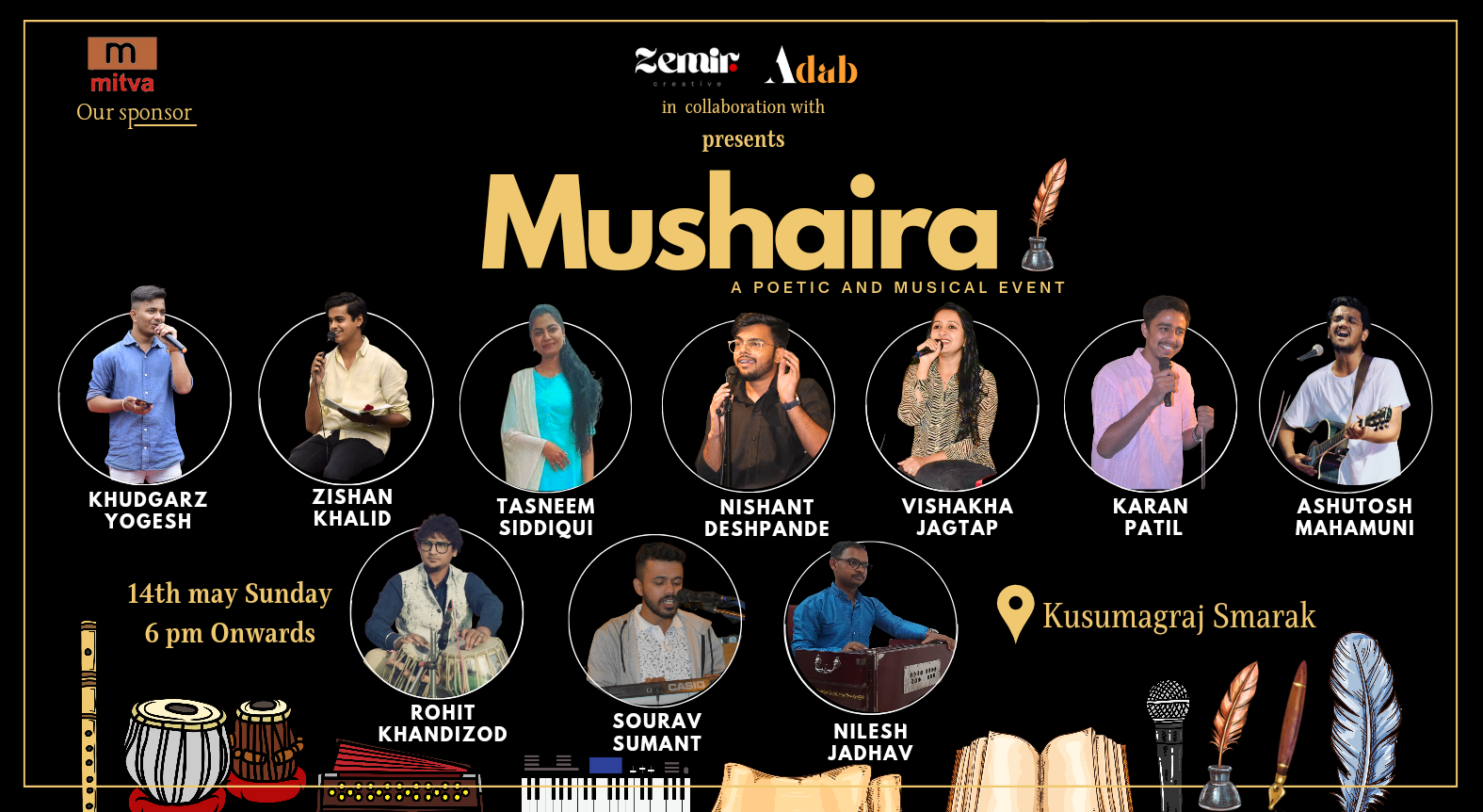 Mushaira- a poetic and musical event