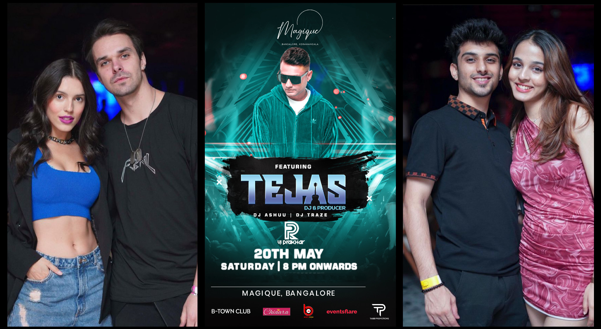 Saturday Bollywood Night Dj Tejas At Magique
