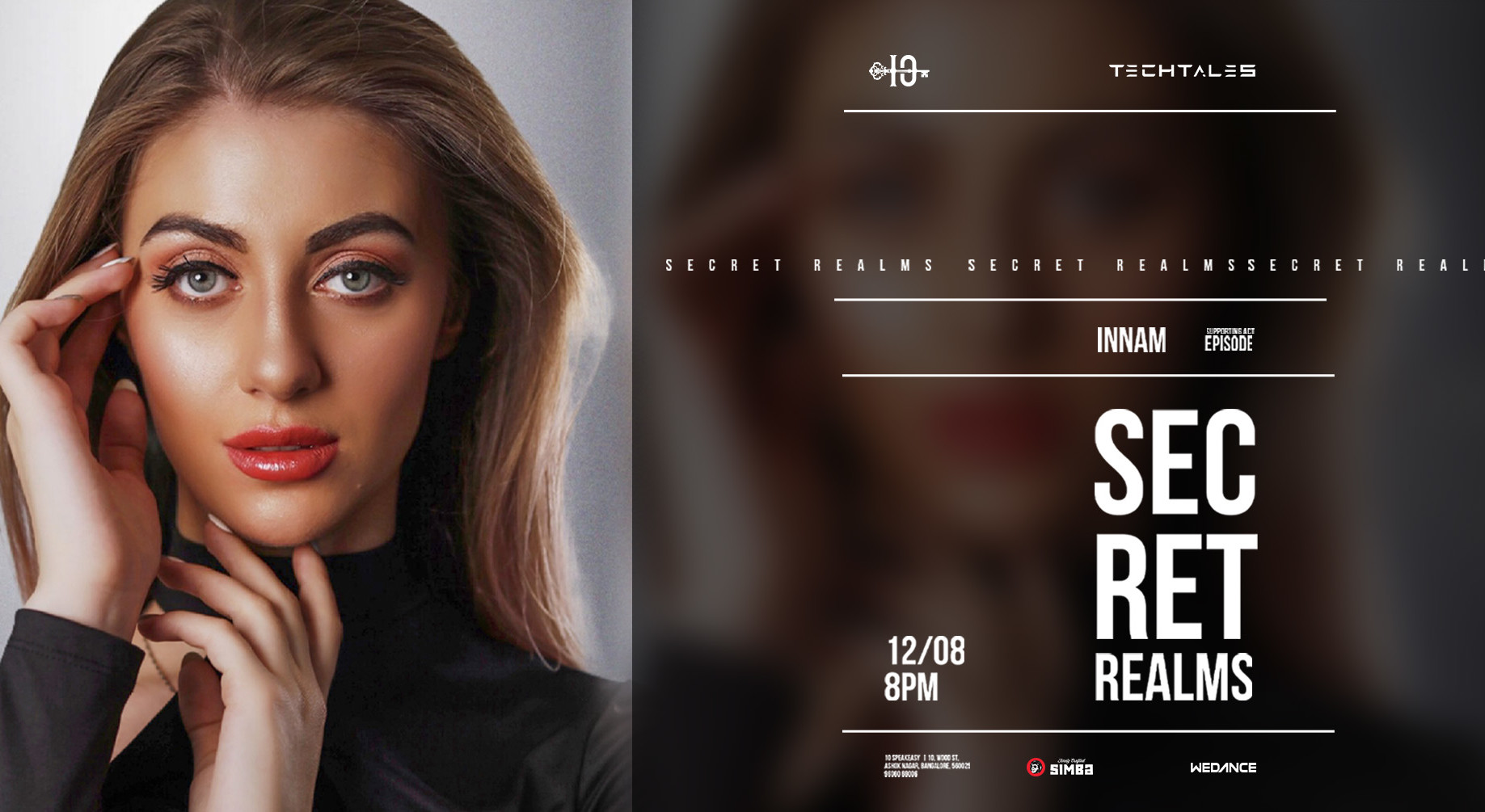 Secret Realms ft. Innam (UA) at 10Speakeasy