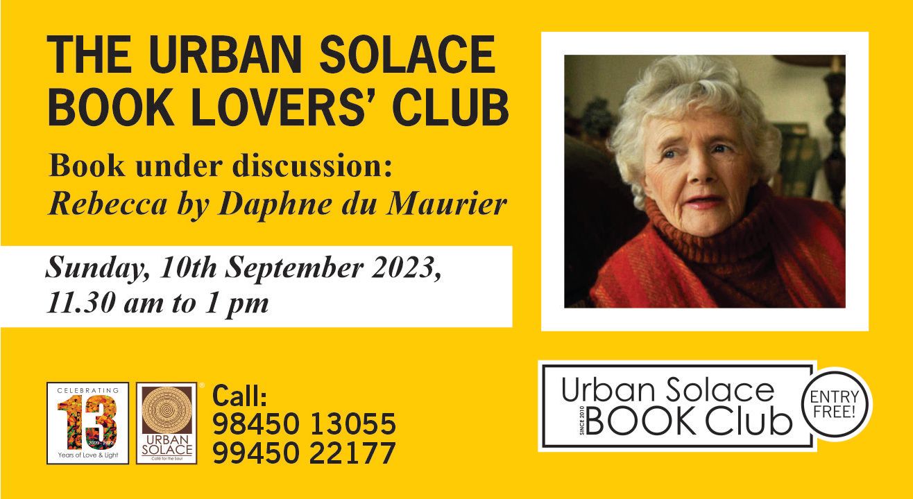 The Urban Solace Book Lovers' Club - September 2023 Meet