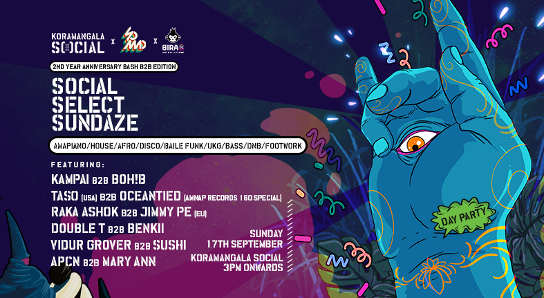 Social Select Sundaze ( 2nd Year Anniversary) Ft. Kampai B2B Boh!b ...