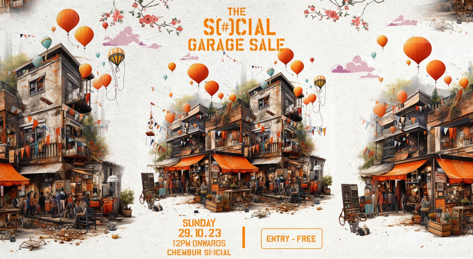 The SOCIAL Garage Sale! | Sunday 29th October | Chembur SOCIAL