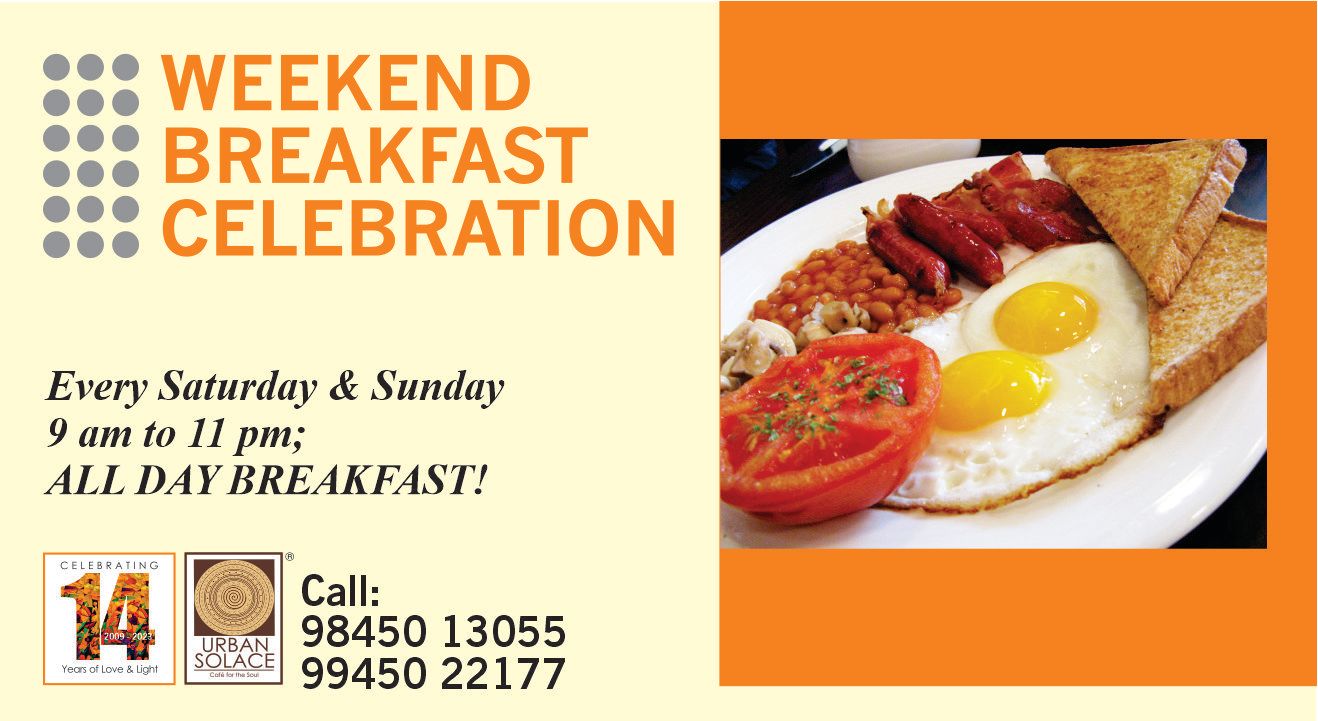 The Urban Solace Weekend Breakfast Celebration
