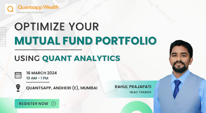 Optimize Your Mutual Fund Portfolio Using Quant Analytics
