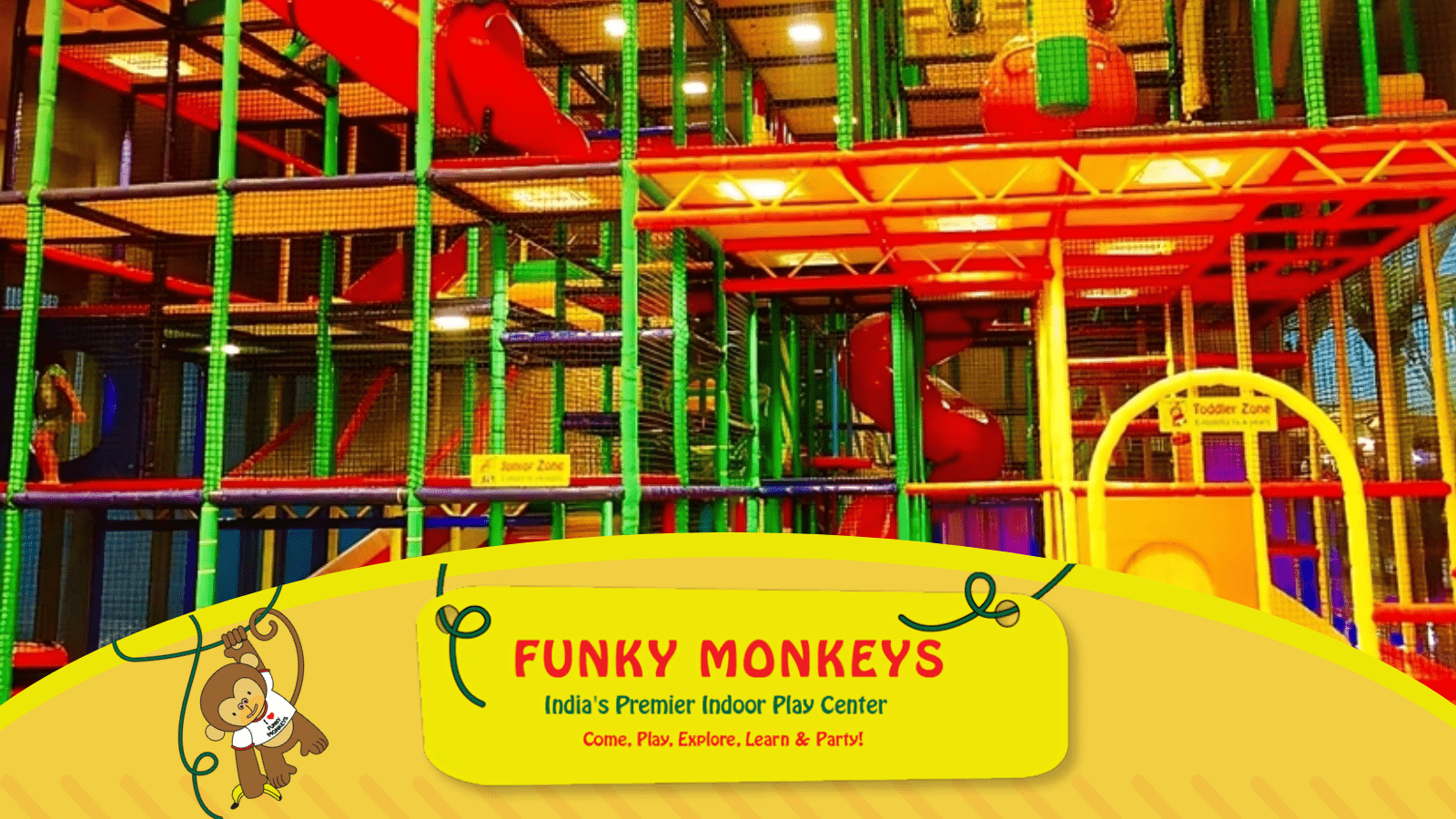 Funky Monkeys Play Center | Orion Mall, BLR | Event in Bengaluru