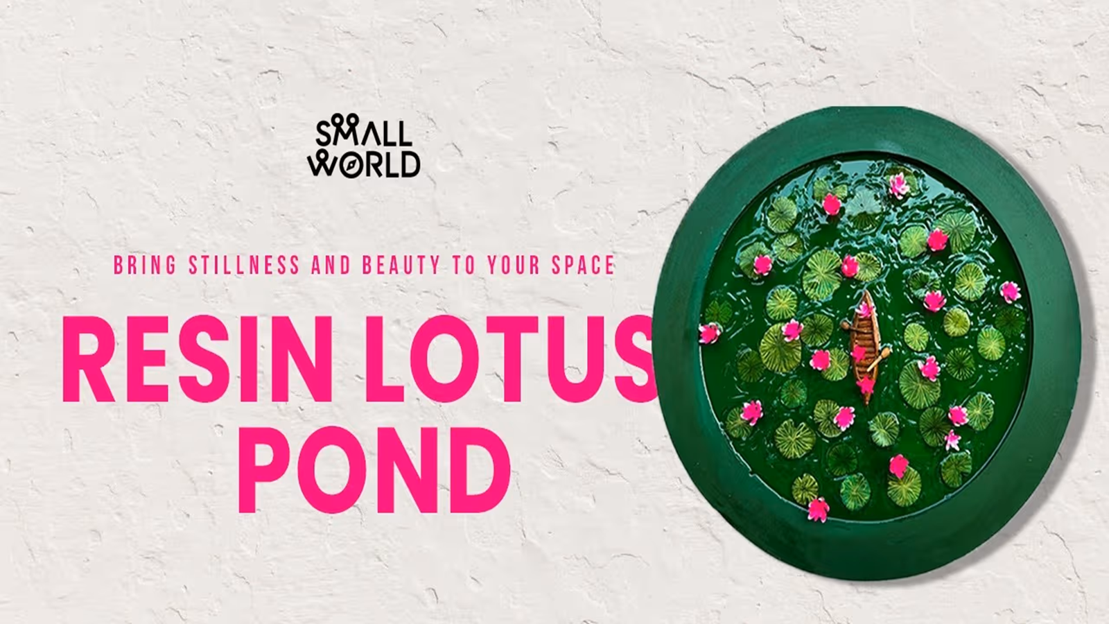 Resin Lotus Pond | Art & Craft Event in Bengaluru