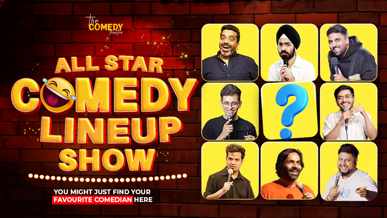 All Star Lineup Comedy Show | Comedy Event in Bengaluru