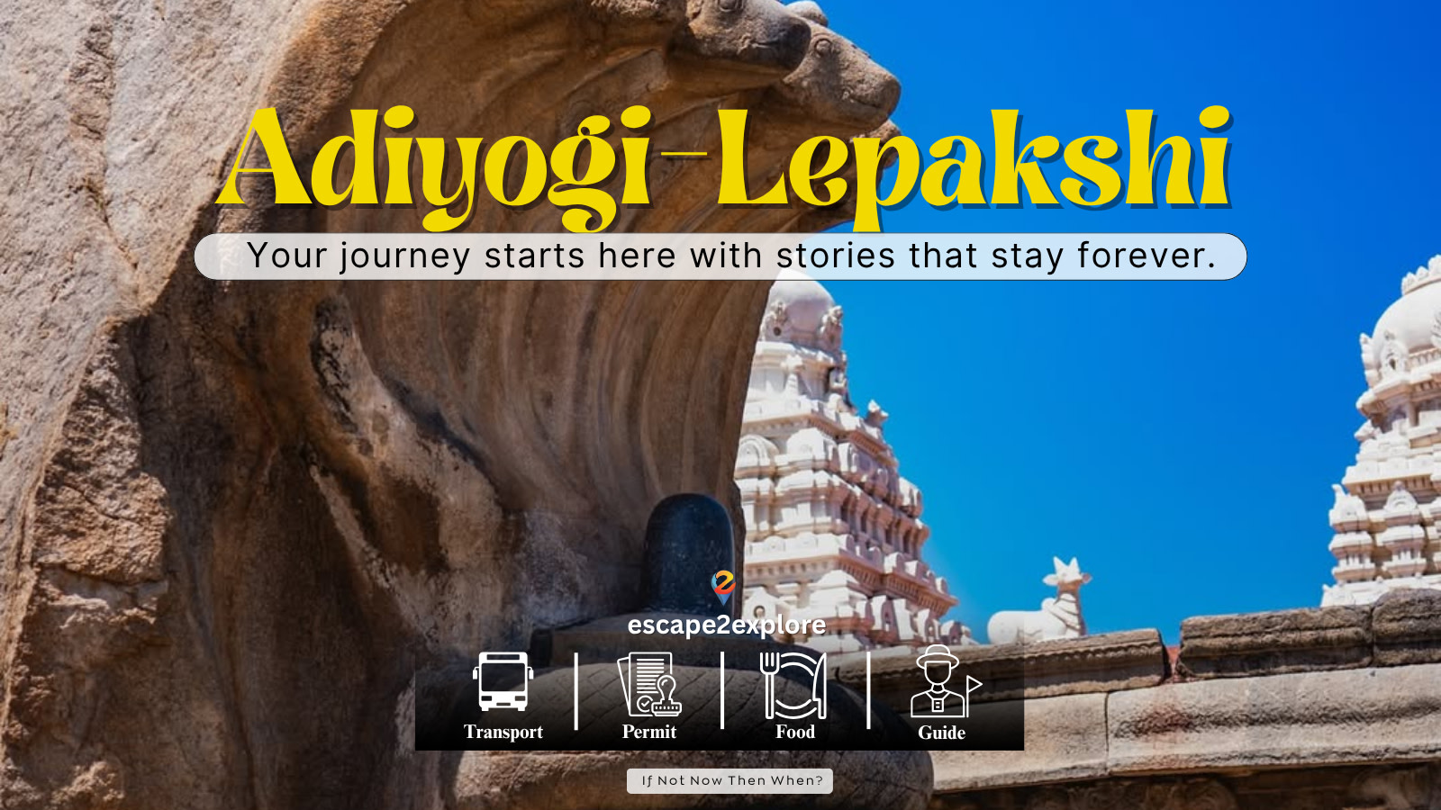 Adiyogi & Lepakshi Day Trip by e2e | Event in Bengaluru
