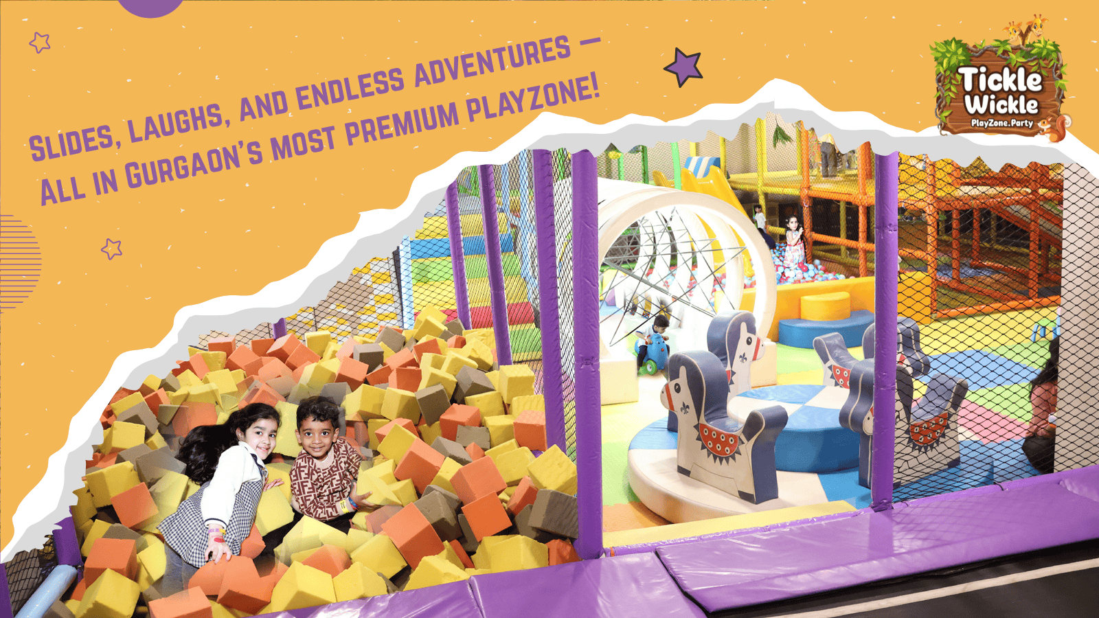 Tickle Wickle Kids Playzone | Event in Gurugram