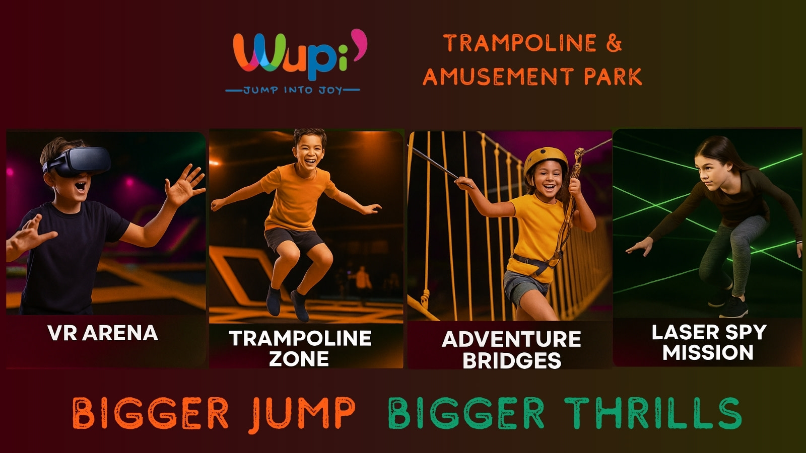Wupi Trampoline and Amusement Park | Event in Gurugram