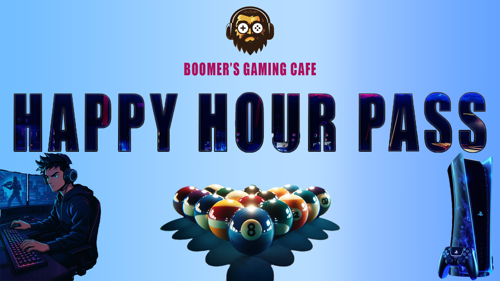 Happy Hours by Boomer's Gaming Café (pune) | Event in Pune
